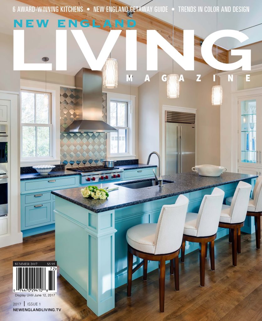 New England Living TV in Camden, Maine with Host Parker Kelley.